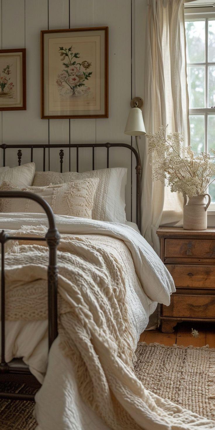15 Cottage Core Bedroom Ideas for a Charming 2024 Home Makeover