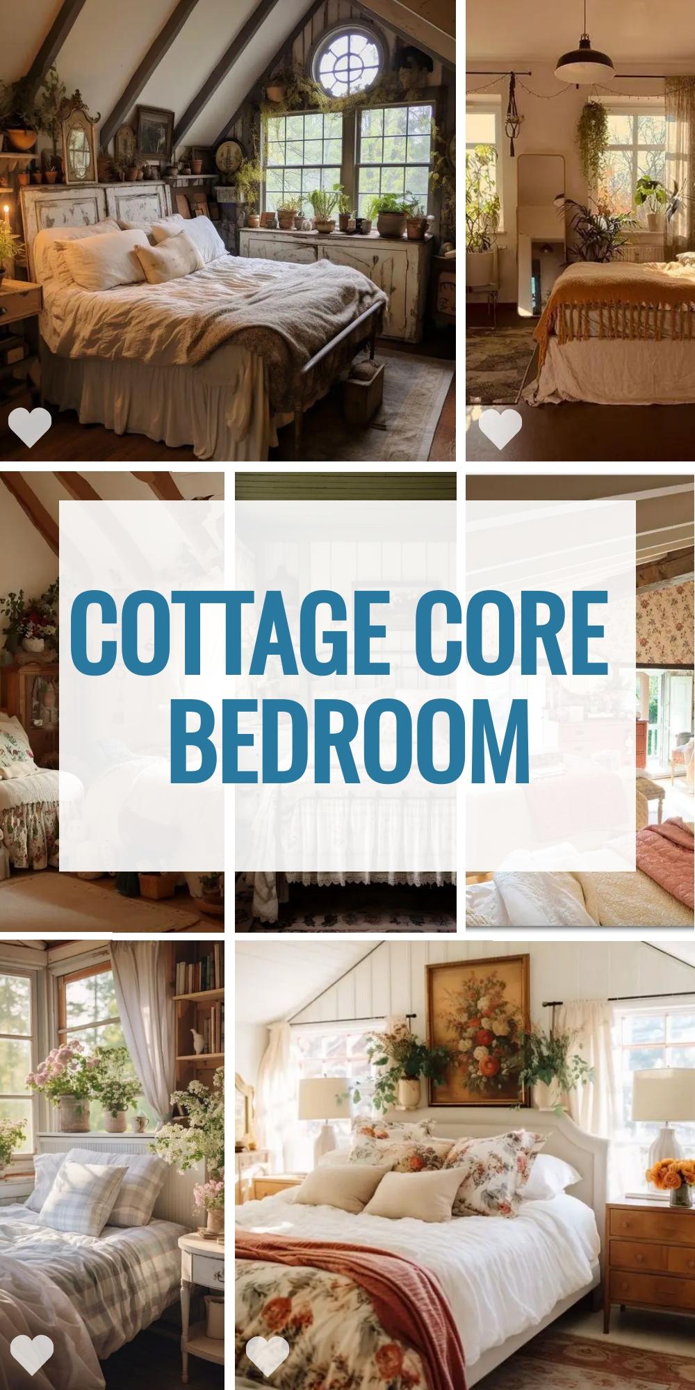 15 Cottage Core Bedroom Ideas for a Charming 2024 Home Makeover